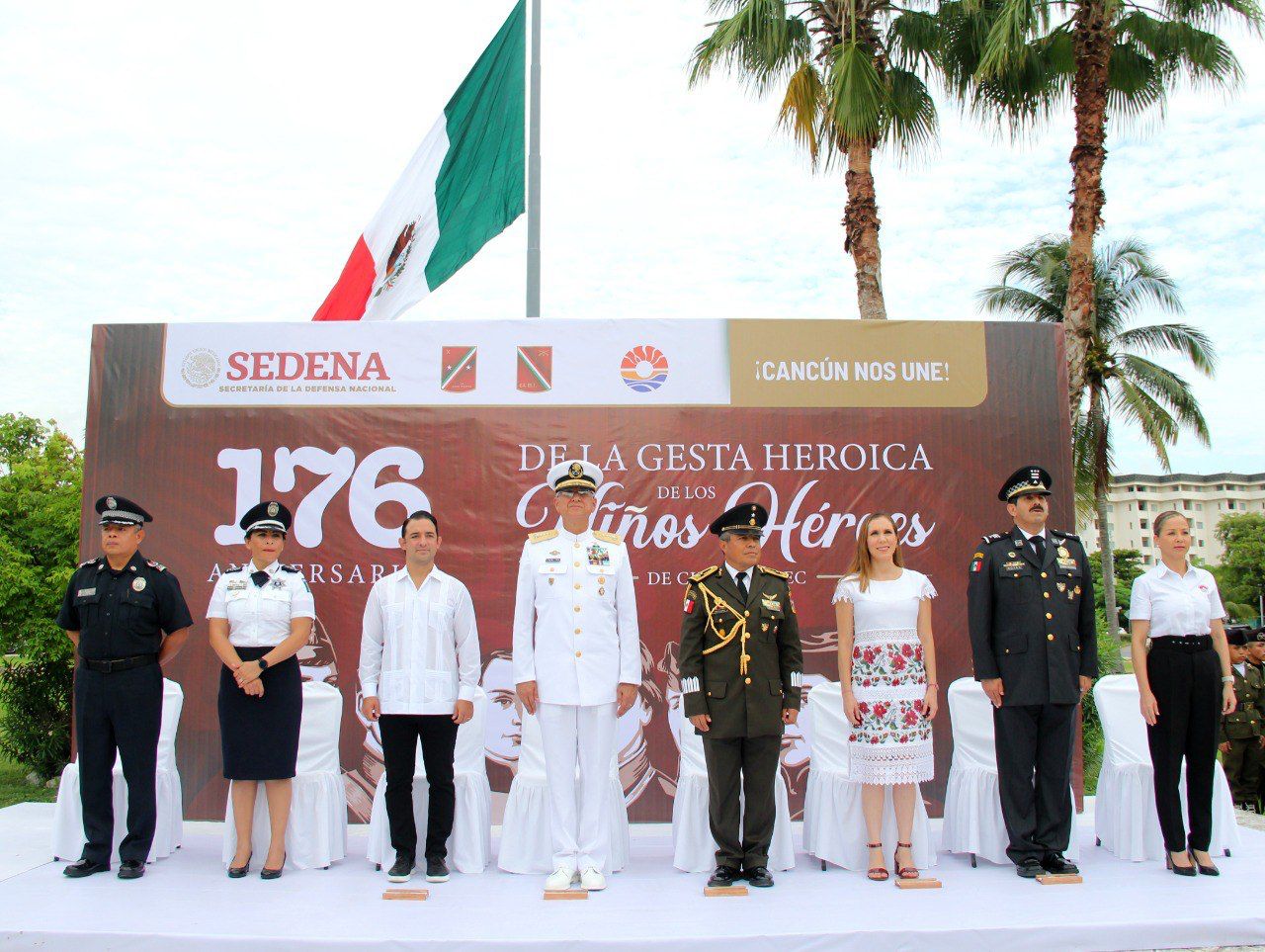 CONMEMORA GOBIERNO DE BJ 176 ANIVERSARIO DE GESTA HEROICA DE LOS NIÑOS HÉROES DE CHAPULTEPEC